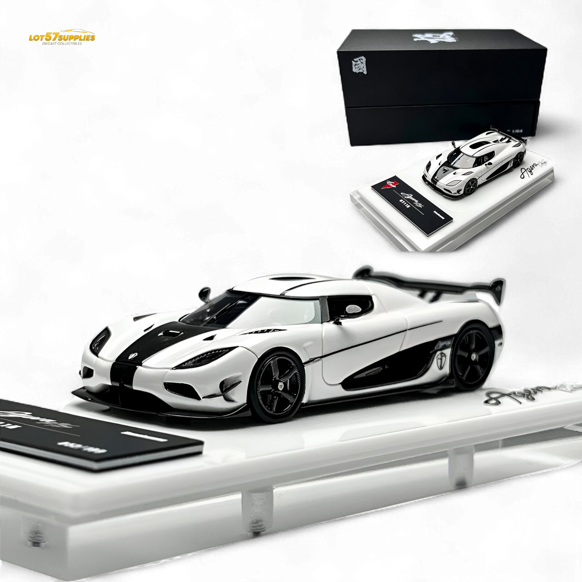Guo Ji Koenigsegg Agera RS Panda 1:64 – Island Hobby Nut