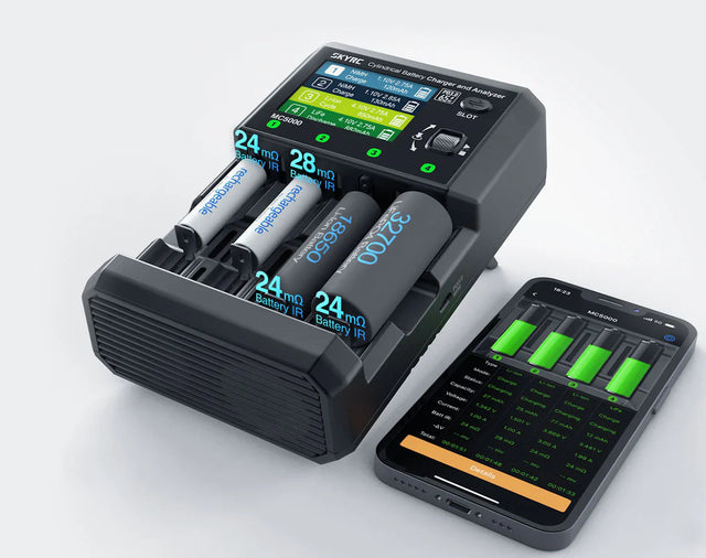 SkyRC MC5000 Maxbuster Battery Charger & Analyzer AA /AAA /18650 ...