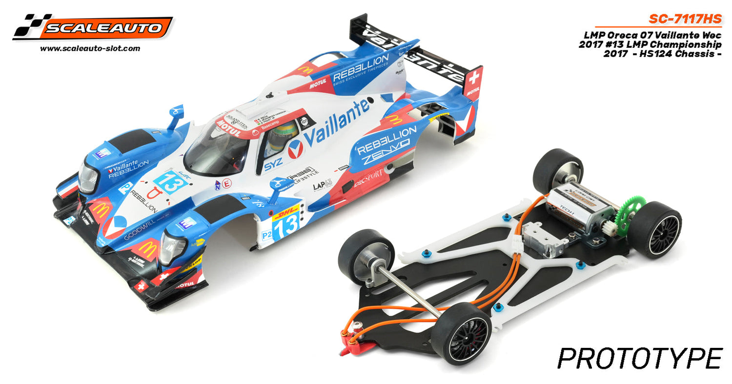 Scaleauto Oreca 07 LMP Vaillante Wec 2017 1/24 Slot Car SC-7117HS HS C ...