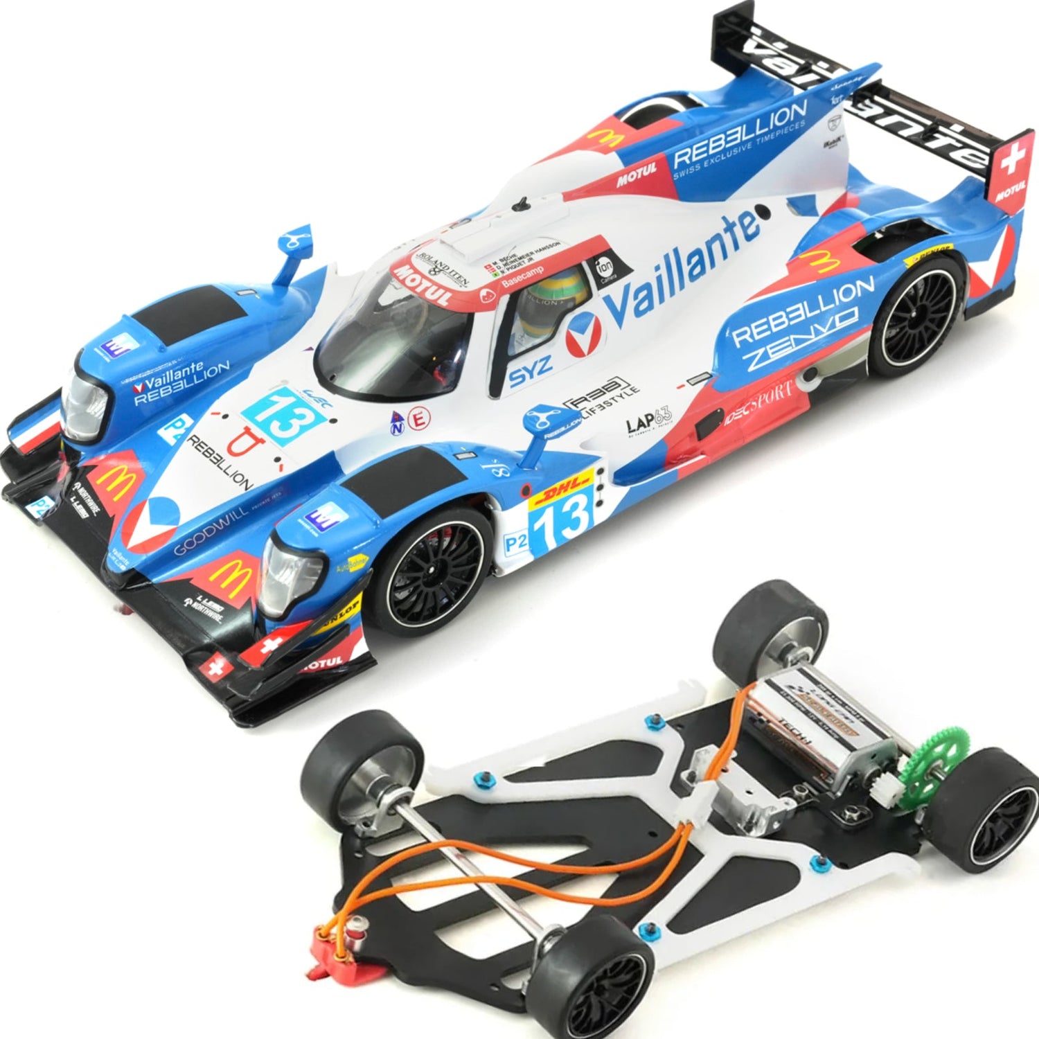 Scaleauto Oreca 07 LMP Vaillante Wec 2017 1/24 Slot Car SC-7117HS HS C ...