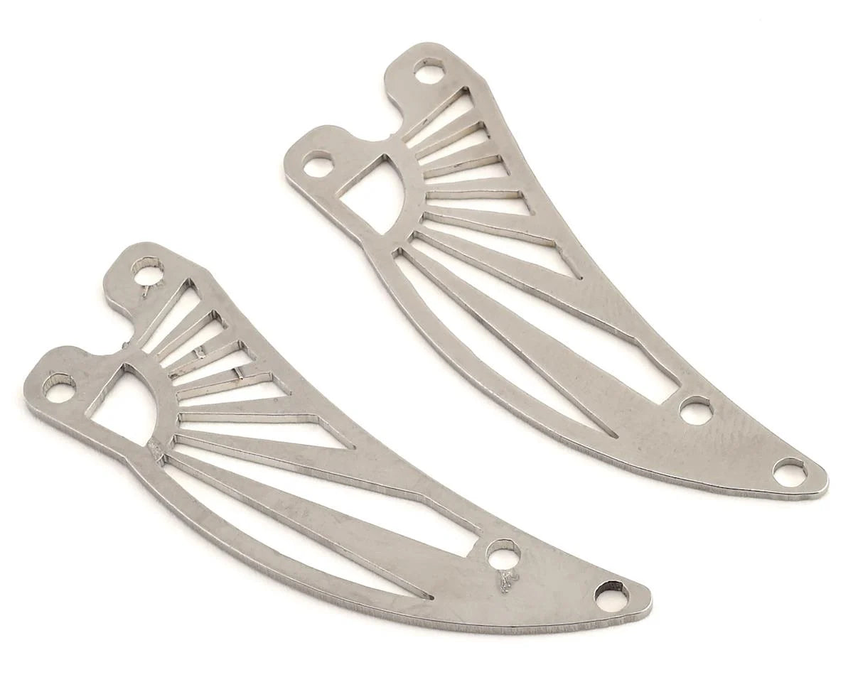 SIDEWAYS RC WMSTY3 Scale Drift Custom Wing Mount (Silver) (Style 3 ...