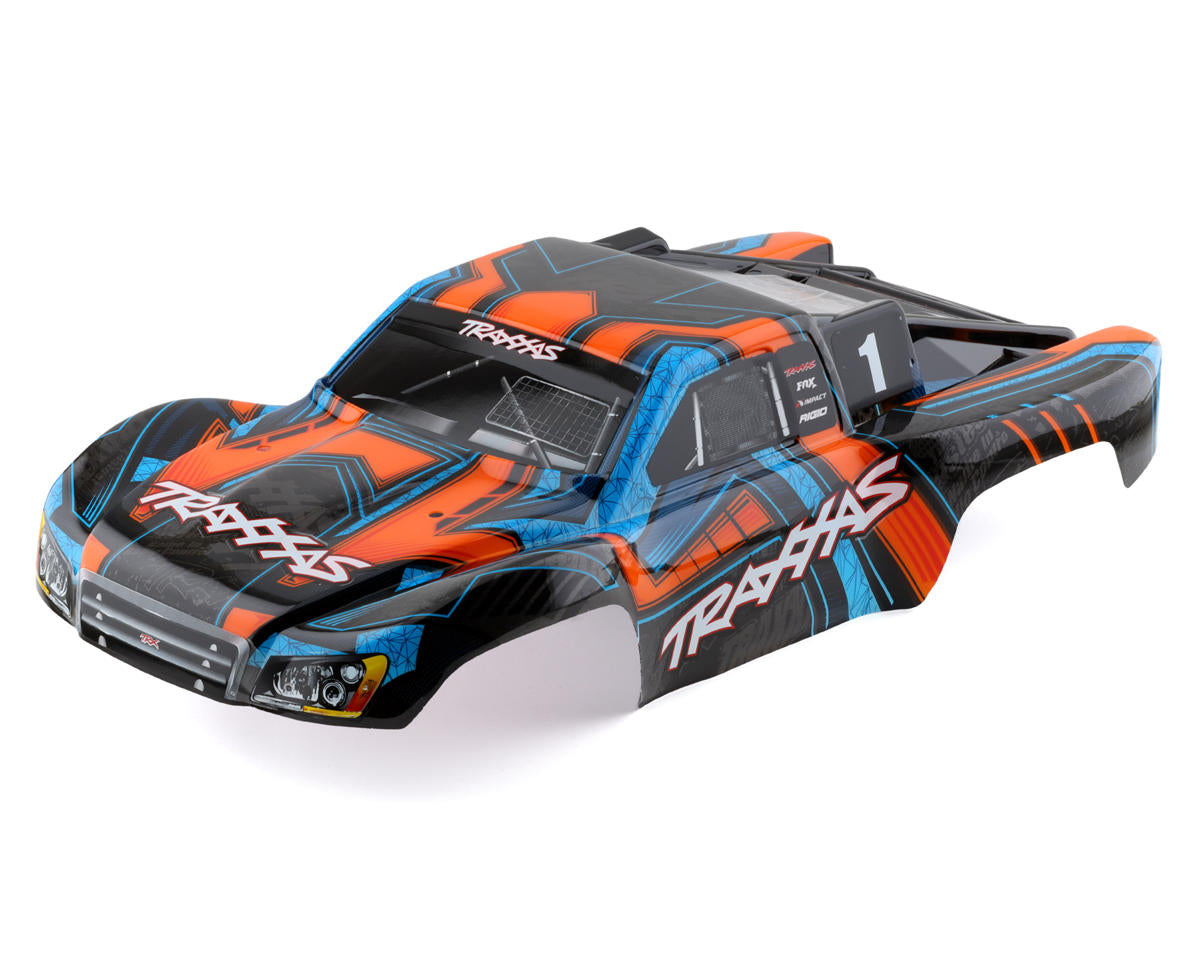 Traxxas 6844 Slash 4X4 Pre-Painted Body (Orange & Blue) – Island Hobby Nut