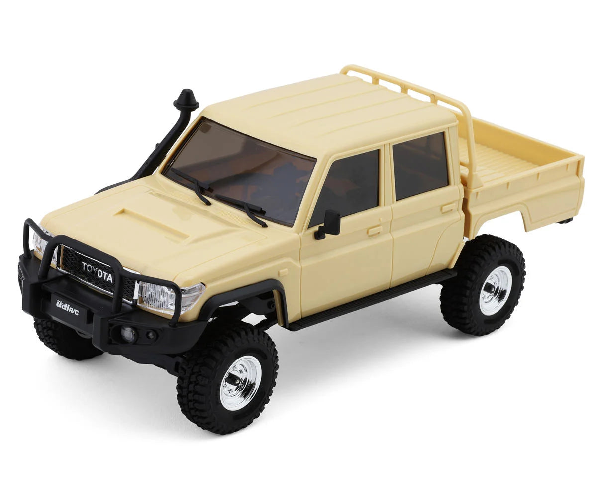 UDI RC UCX18 Pro Toyota Land Cruiser 1/18 RTR 4WD Brushless Rock Crawl ...