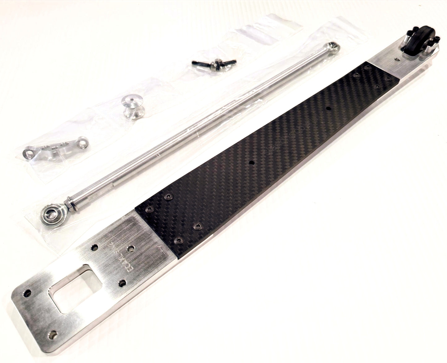 HOBAO VTE 2 / VT 18inch " EXCALI " CARBON FIBER Wheelie Bar Drag Racin ...