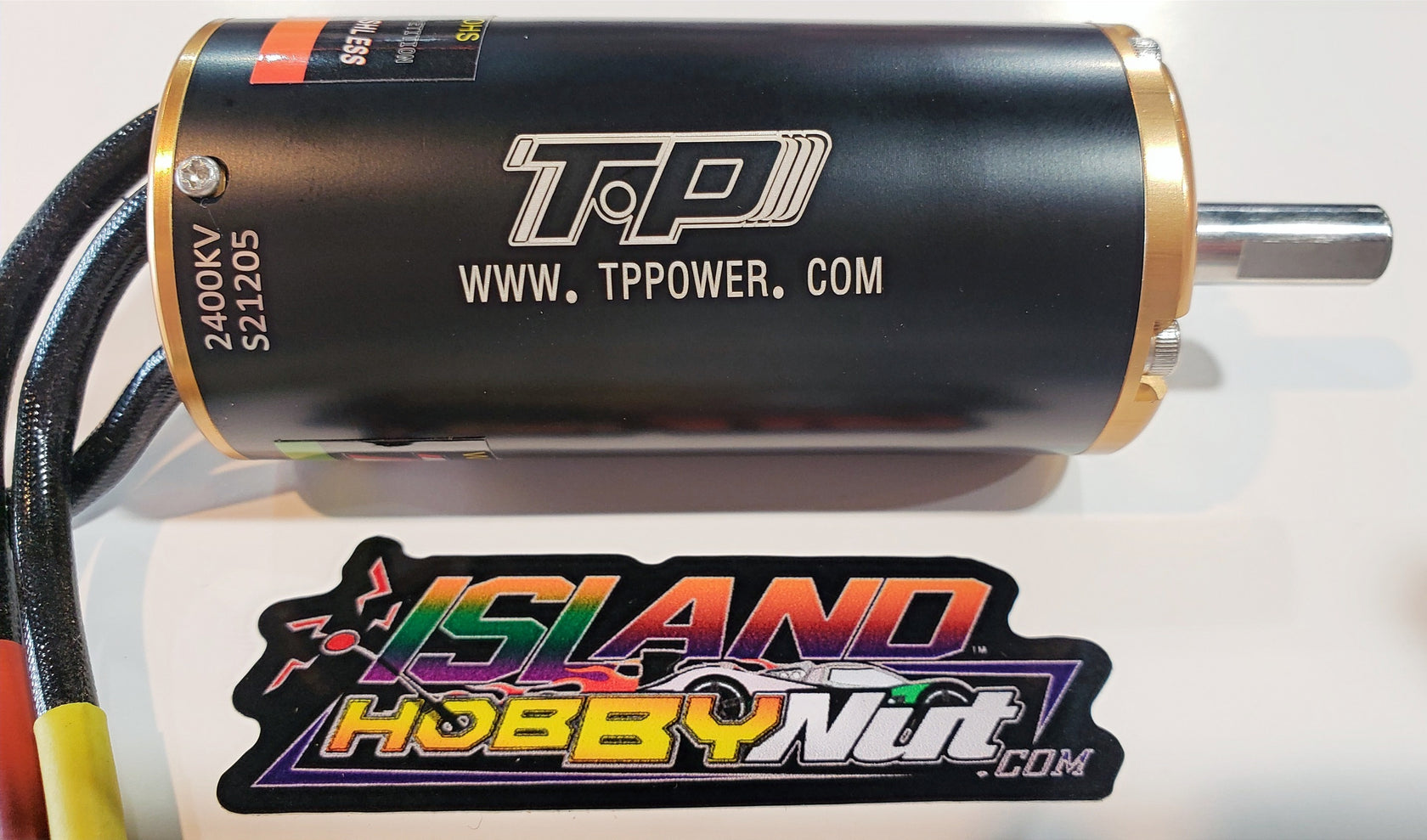 TP POWER 4050-CM 2400KV MOTOR (UP TO 8s) – Island Hobby Nut