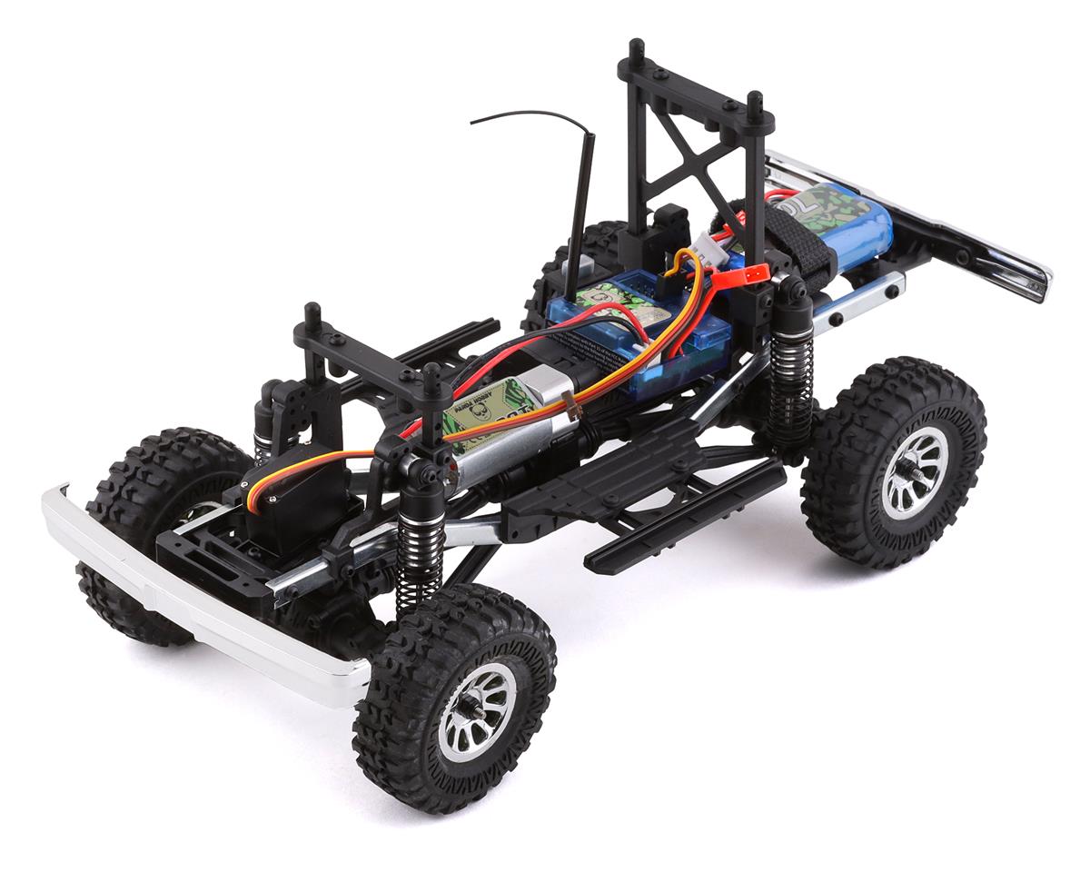 Panda Hobby Tetra X2 1/18 RTR Scale Mini Crawler w/2.4GHz Radio (Yello ...