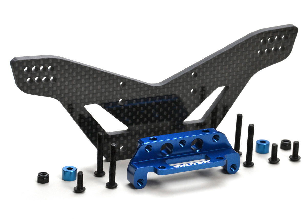 Exotek 1983 Traxxas Slash Carbon Rear Drag Tower (Lower Ride Height)EX ...
