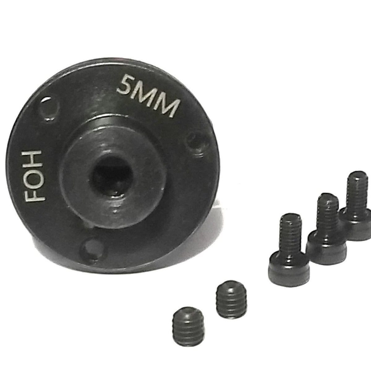 5MM Spur Adaptor *Hardened Steel* Revo Style – Island Hobby Nut