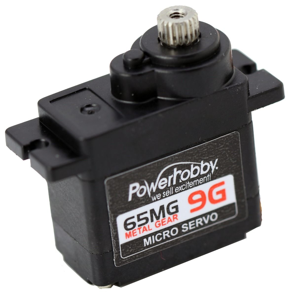 Powerhobby 65MG Metal Gear Digital 9G Micro Servo 11sec/30oz @ 6.0v ...