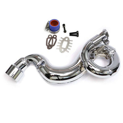 DDM Dominator® "FAST" Pipe for HPI Baja 5b/5t - CHROME – Island Hobby Nut